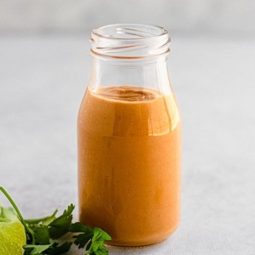 Salsa Dressing (5 Ingredients, Extra Creamy!)