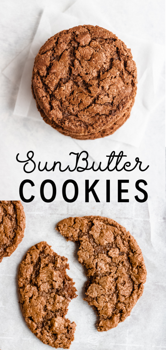 SunButter Cookies (Easy and Flourless!)