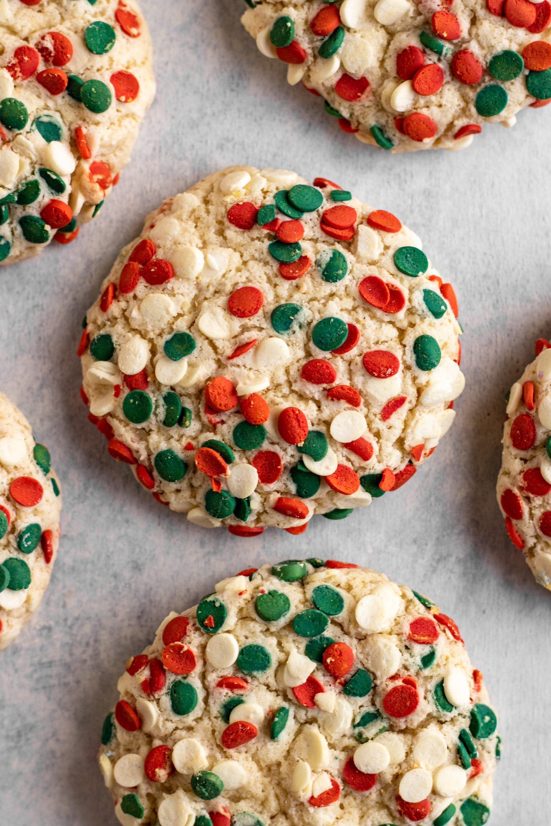 Gluten Free Sprinkle Cookies